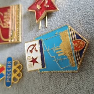 Russia | Accessories | Sovietrussian Pins Combo | Poshmark
